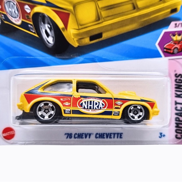 Mattel | Toys | Mattel 76 Chevy Chevette Toy Car Yellow | Poshmark